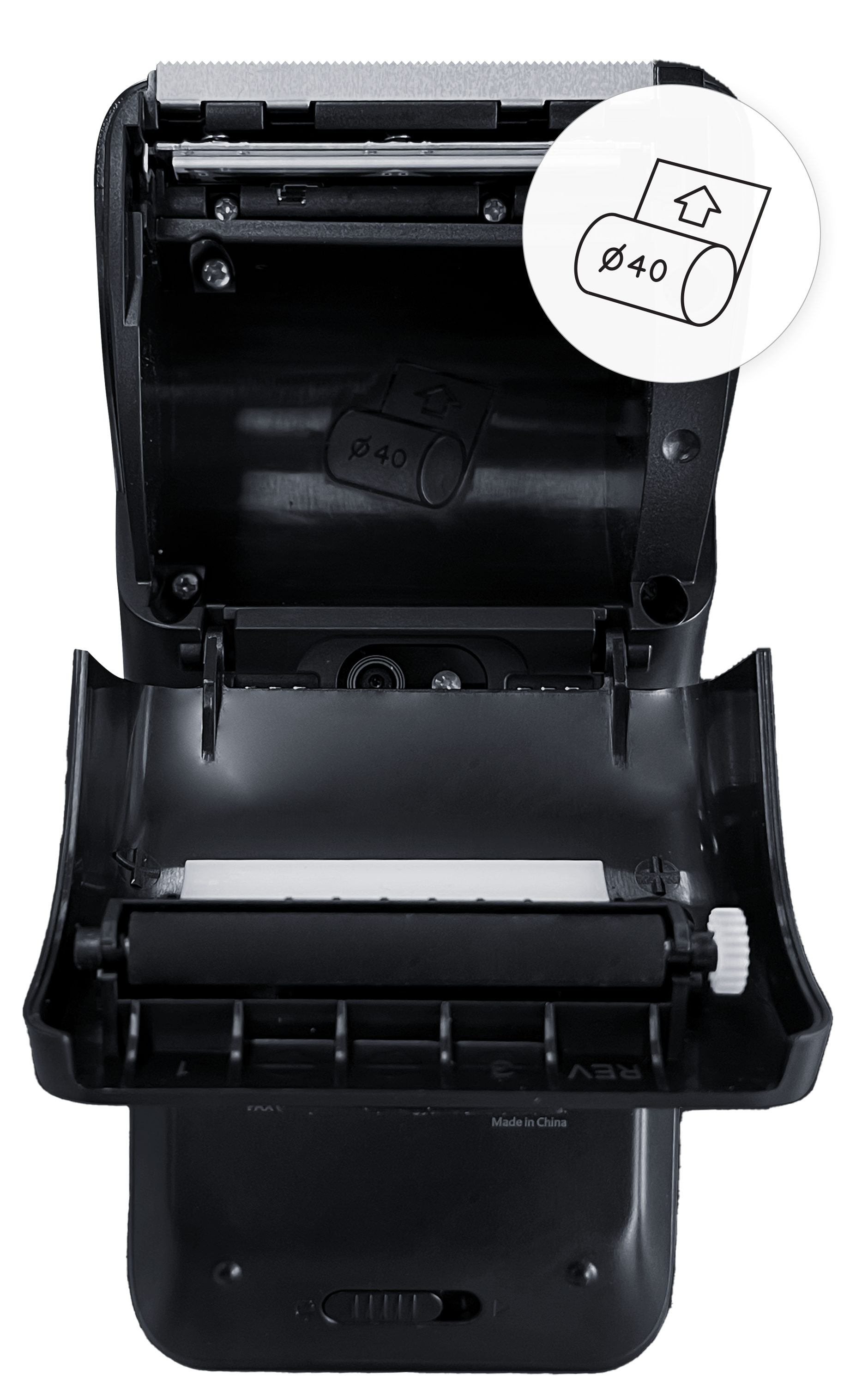 How to change receipt rolls on the PAX A920 – VostroPay