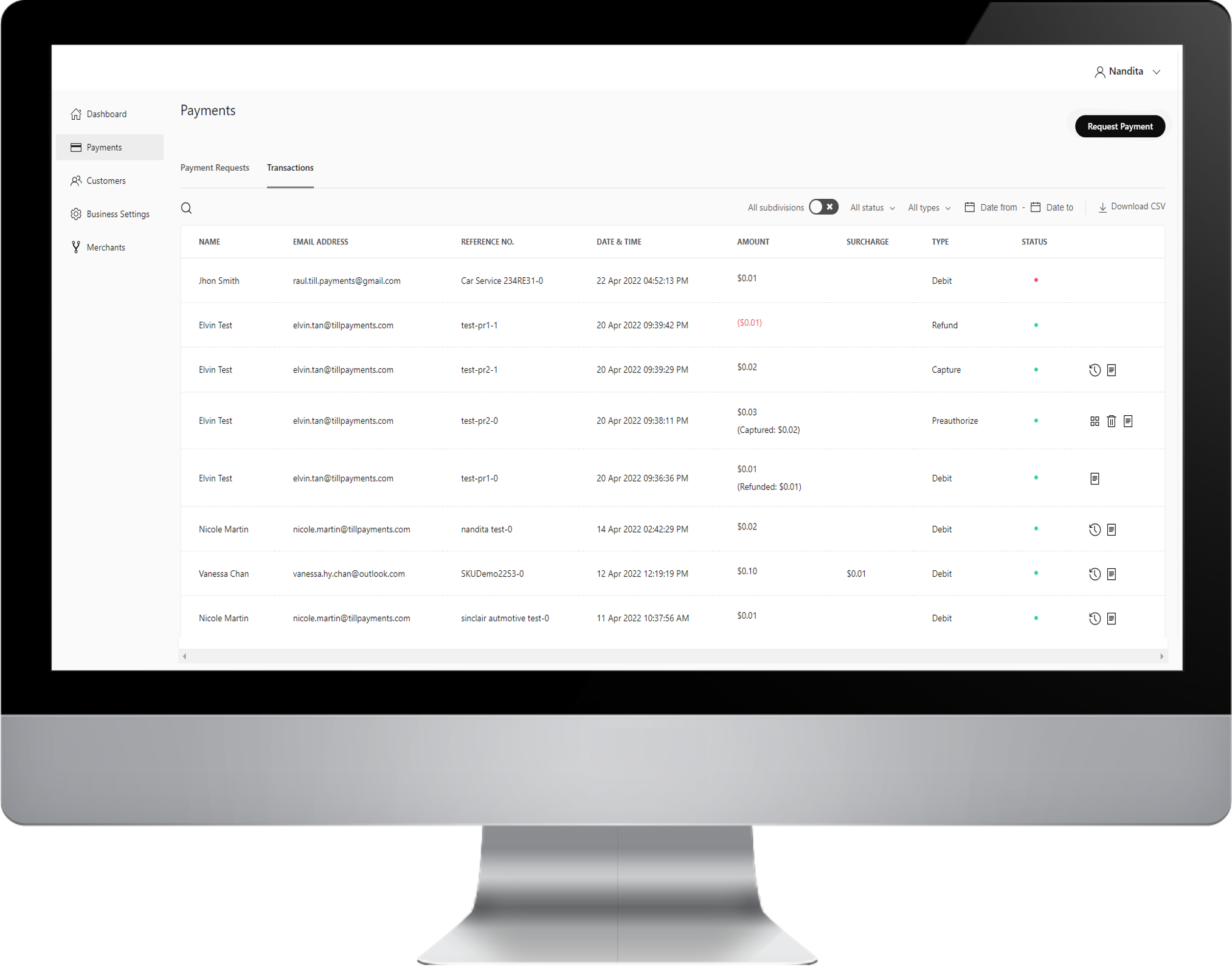 How to view request details and payment status on the Payment Links ...
